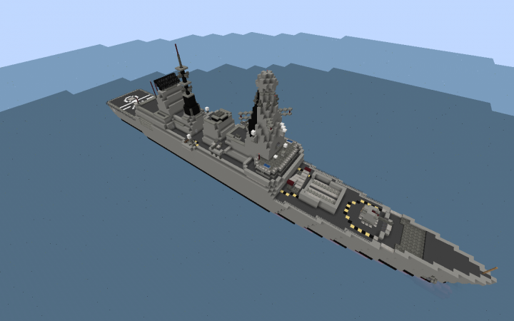 Type 45 Destroyer Minecraft Map