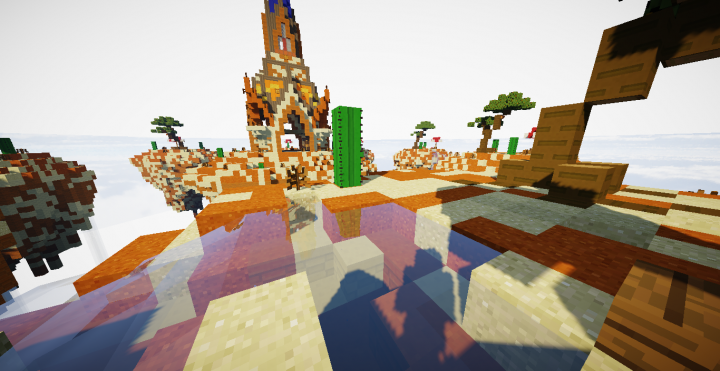 SkyWars Map - Desert Minecraft Map