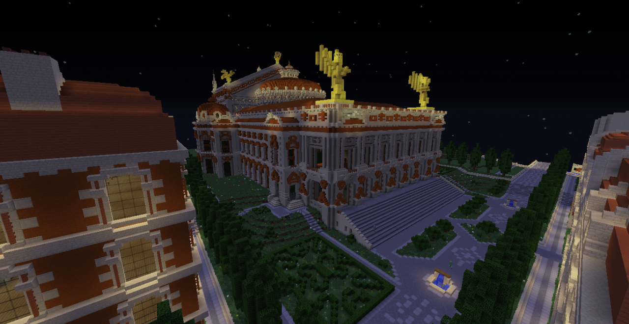 Opera Garnier of Paris Minecraft Map