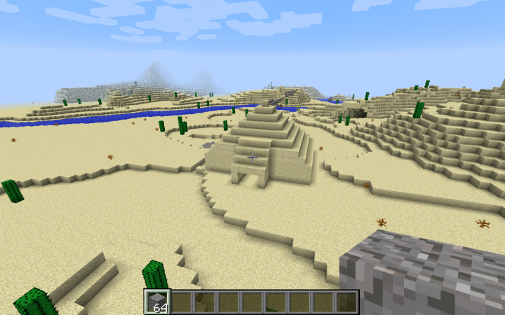 Desert Temple Minecraft Map