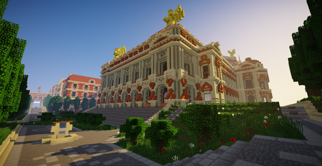 Opera Garnier of Paris Minecraft Map