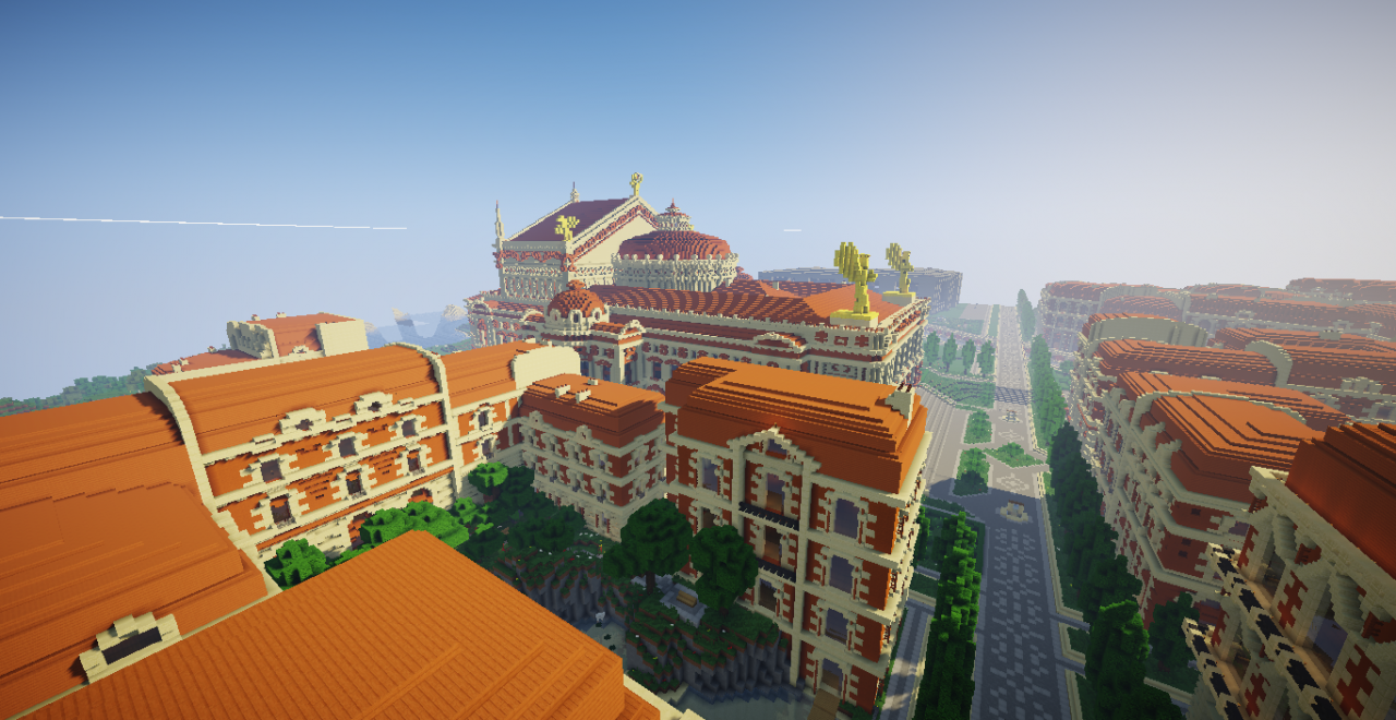 Opera Garnier of Paris Minecraft Map