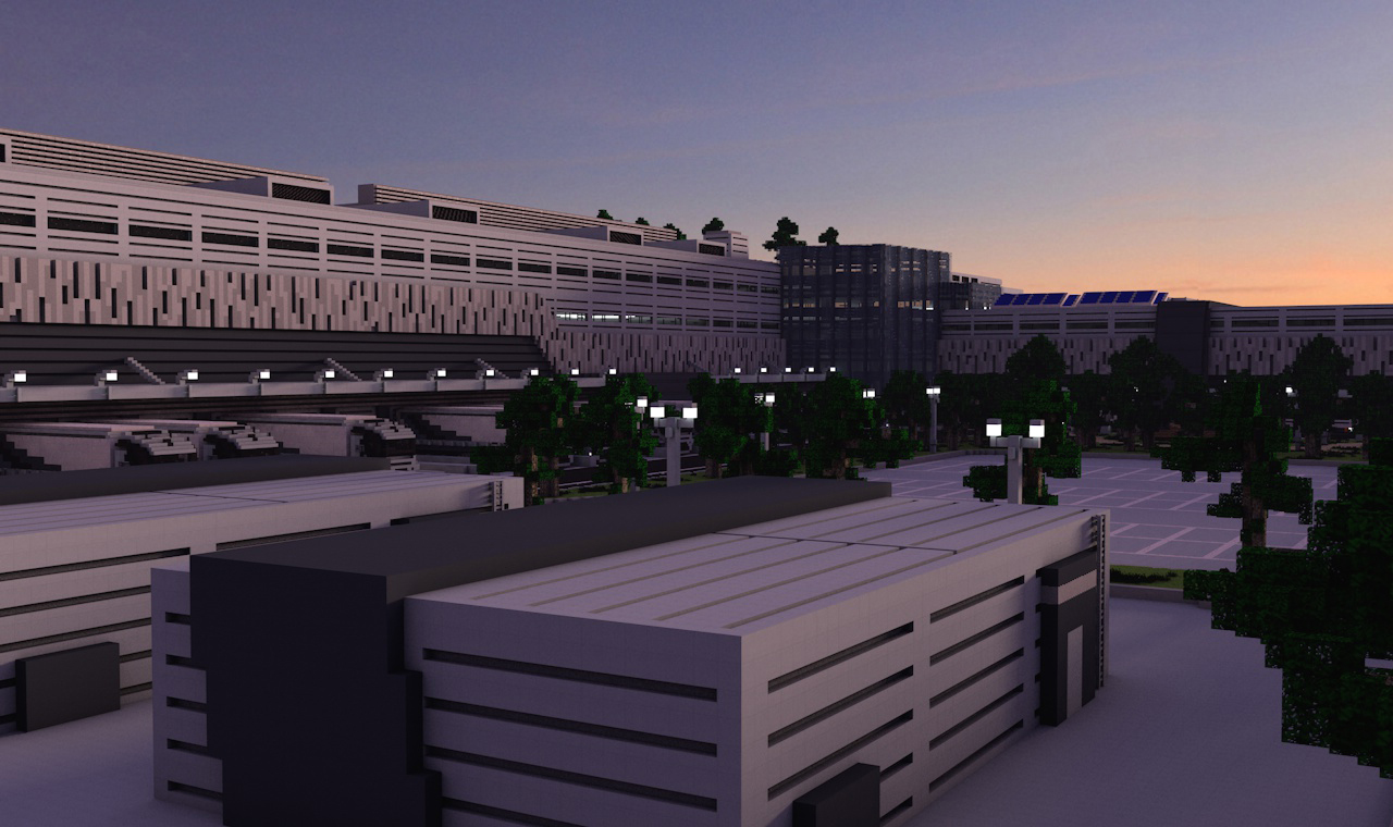 3:1 scale distribution complex Minecraft Map