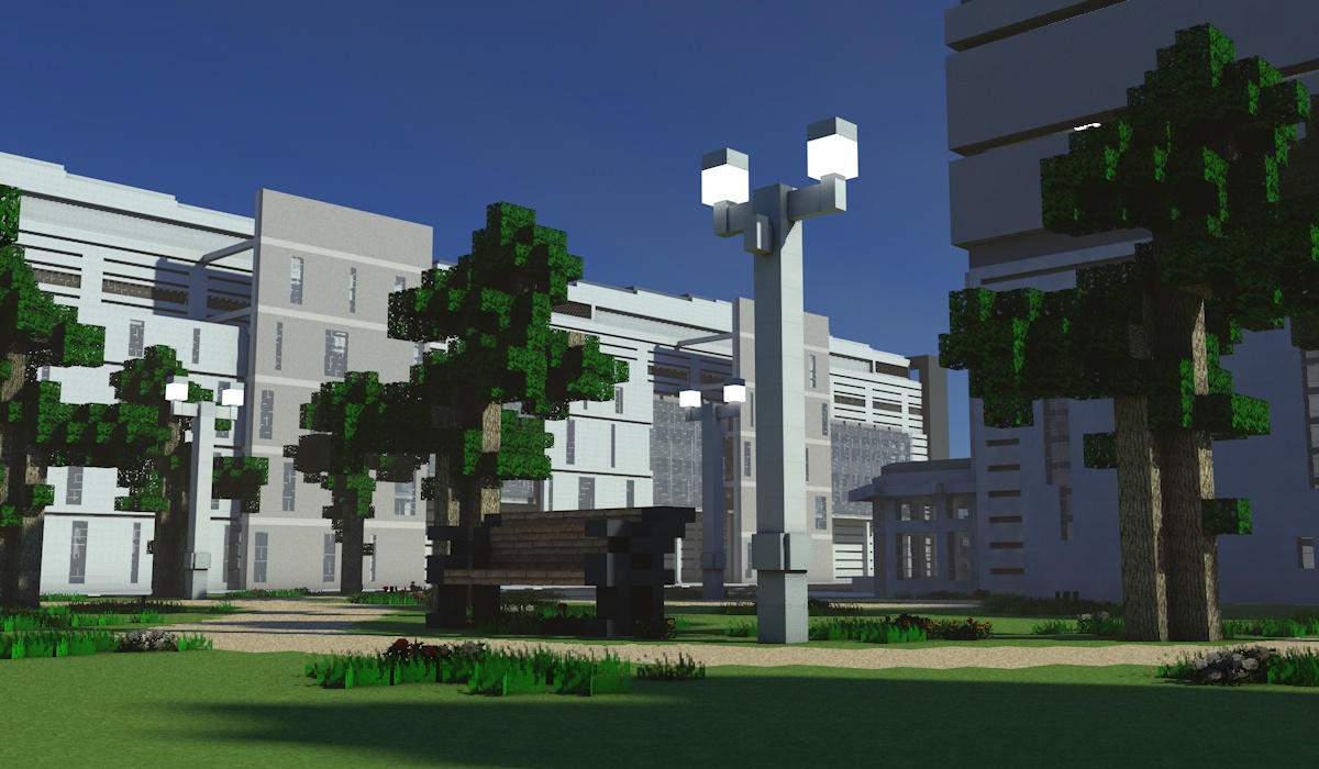 3:1 scale distribution complex Minecraft Map