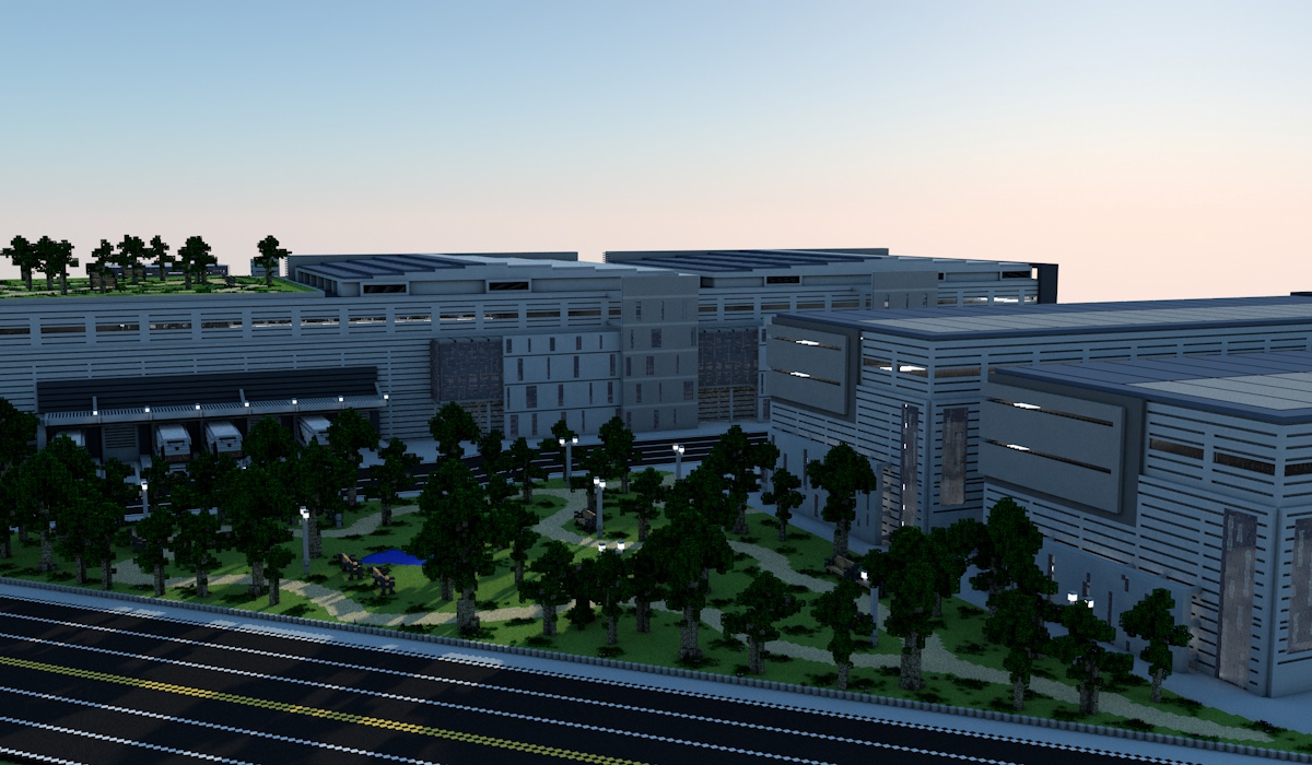 3:1 scale distribution complex Minecraft Map