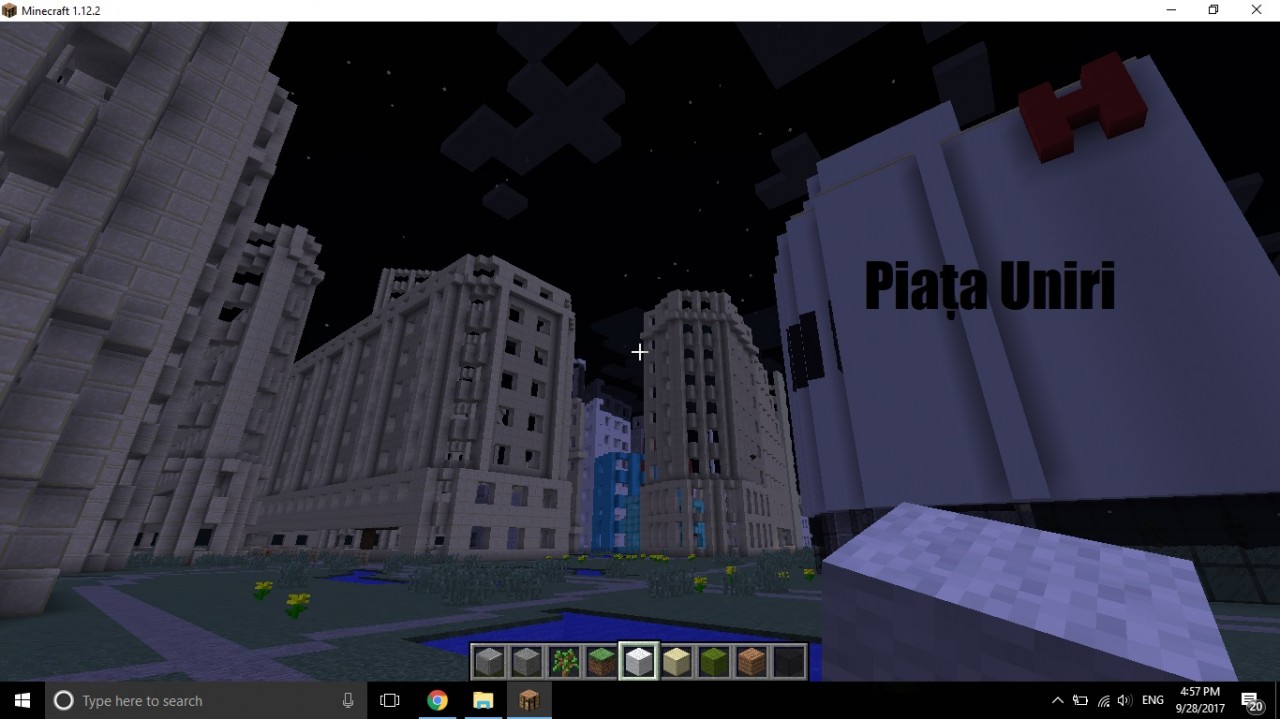 Bucharest city Minecraft Map