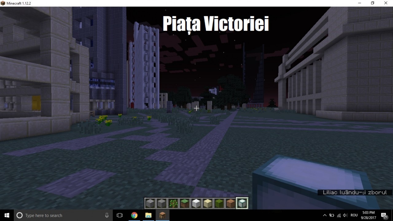 Bucharest city Minecraft Map