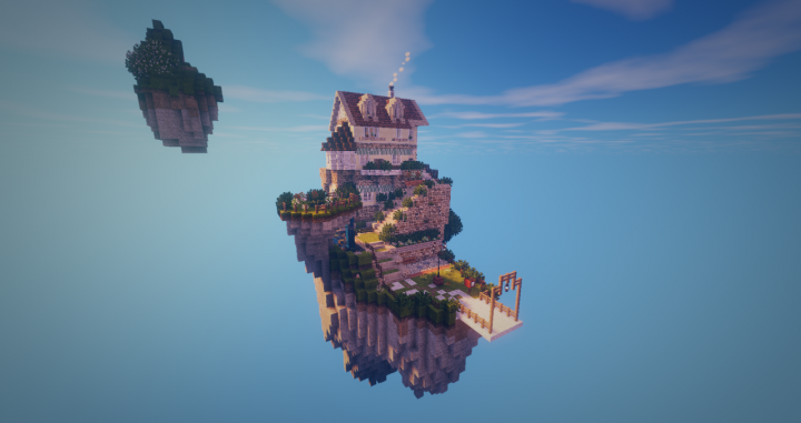 Yellow wall house Minecraft Map