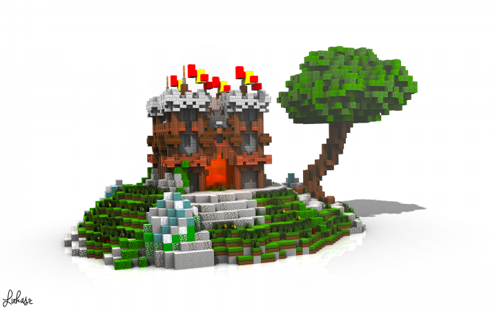 Small Castle Minecraft Map