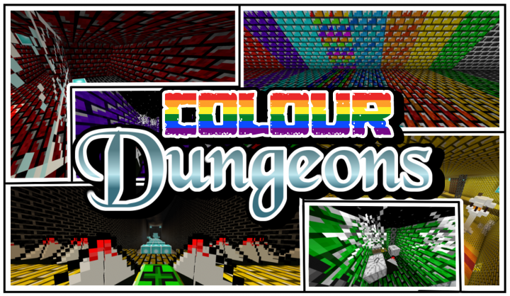 COLOUR DUNGEONS! [By Sythtron] Minecraft Map