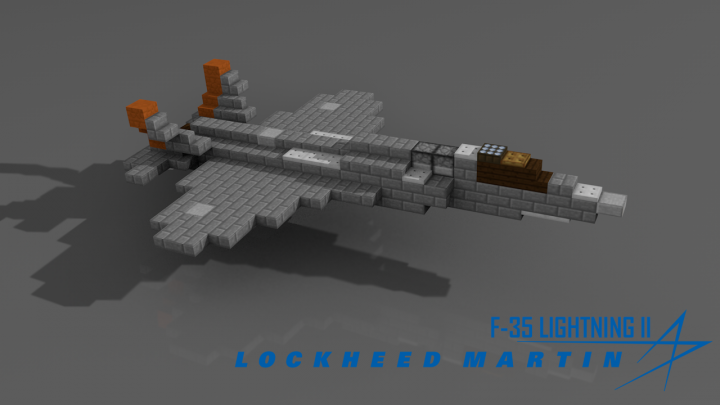 Lockheed Martin F-35 Lightning II | Scale 1,5:1 Minecraft Map