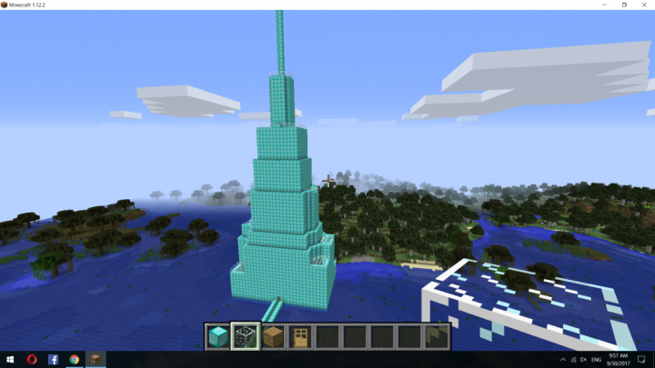 Project Diamond Tower Minecraft Map