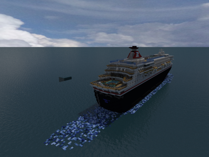 MV Balmoral Minecraft Map