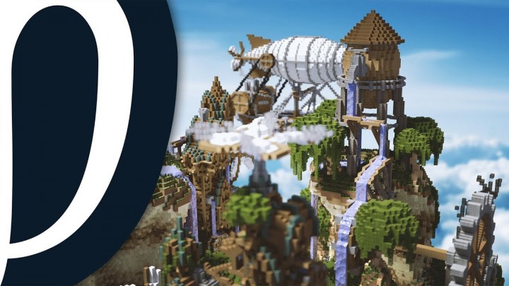 Patheria - STEAMPUNK LOBBY | NoLimitGaming Minecraft Map