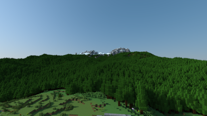 mountains. Minecraft Map