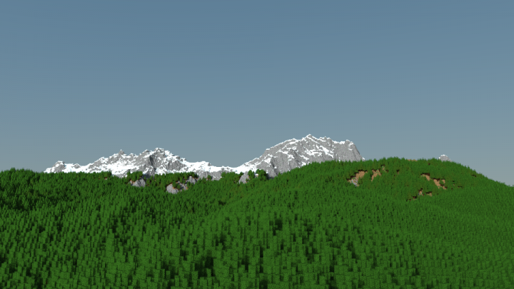 mountains. Minecraft Map