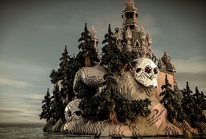 The STONE Skull Minecraft Map