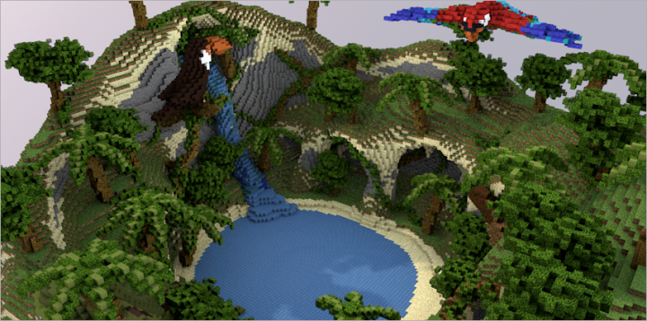 Jungle Oasis Minecraft Map