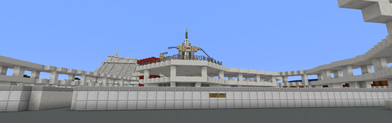 Magic Kingdom 1974 Minecraft Map