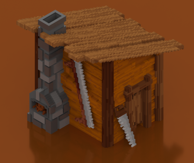 Woodcutter house ! Minecraft Map