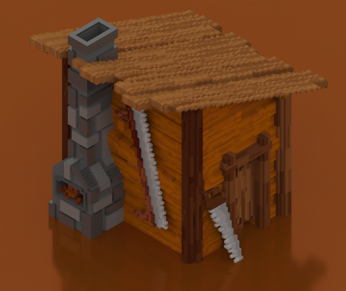 Woodcutter house ! Minecraft Map