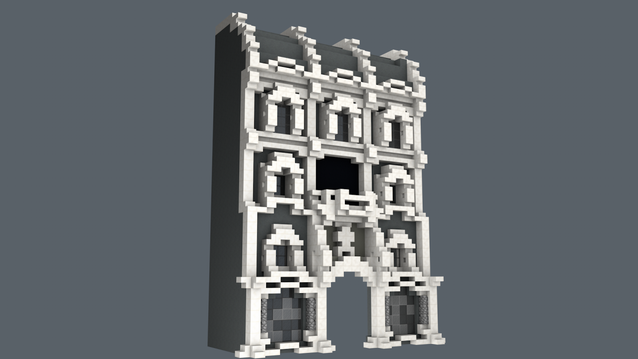 Gray Tenement House Minecraft Map