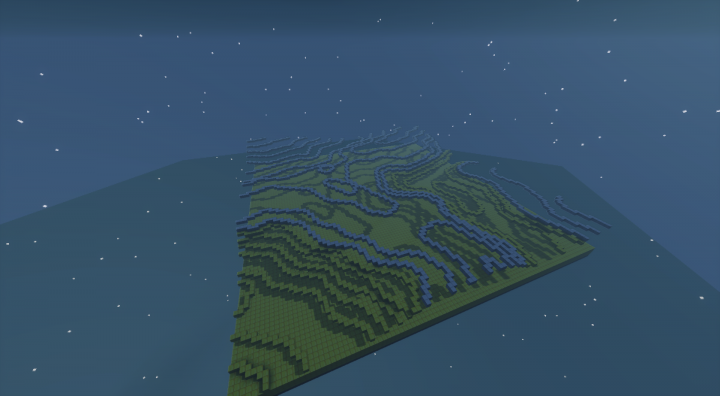 Hand Made Land Minecraft Map