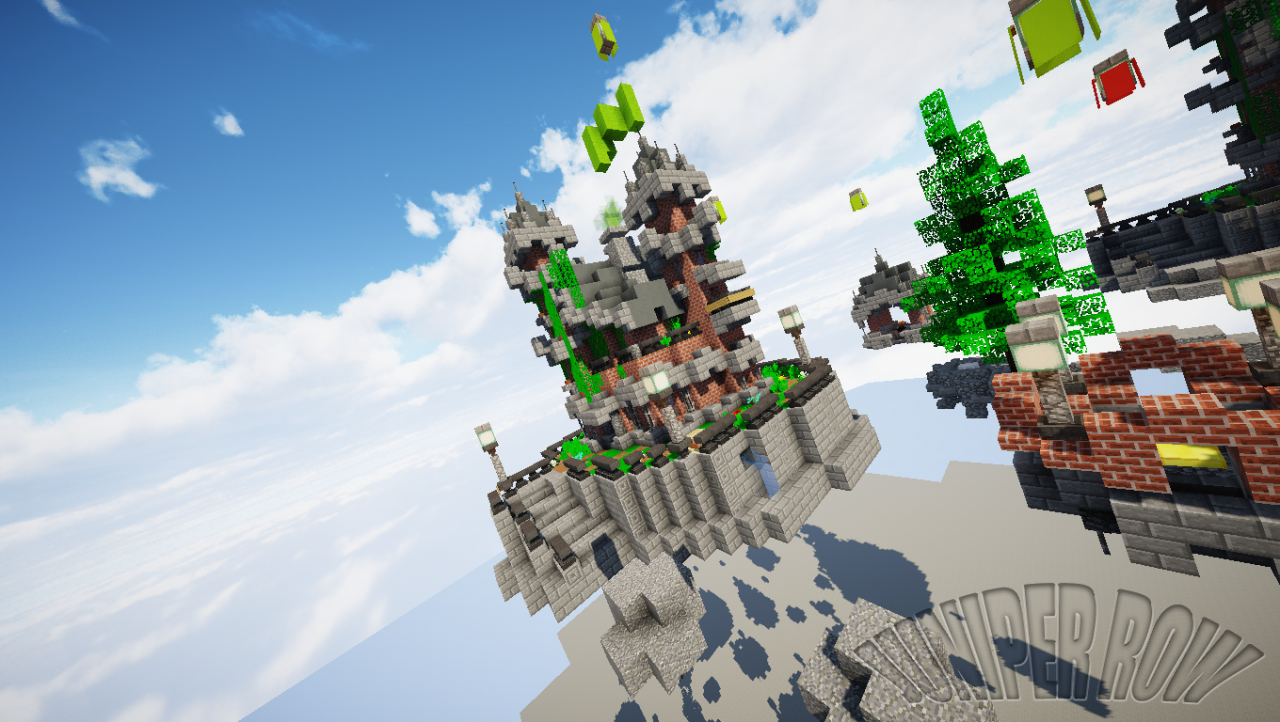 Juniper Row - BedWars Map. [Small] Minecraft Map