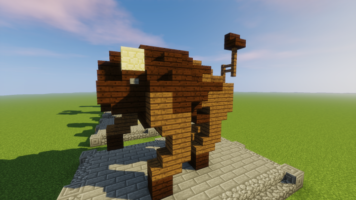 *Asia Update* World Animal Statues Minecraft Map