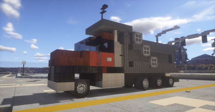Cat CT660 Cab Minecraft Map