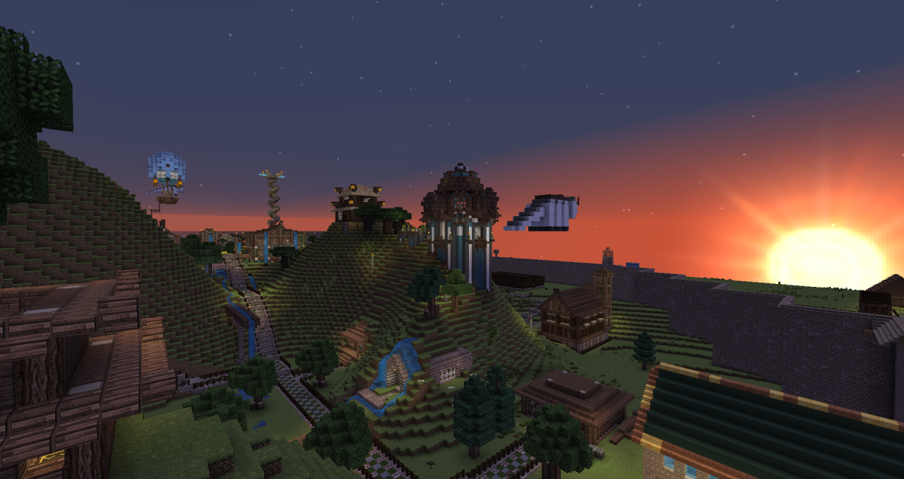 Airbender Tower -=- Minecraft Map