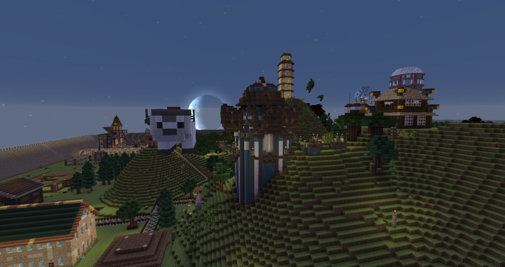 Airbender Tower -=- Minecraft Map