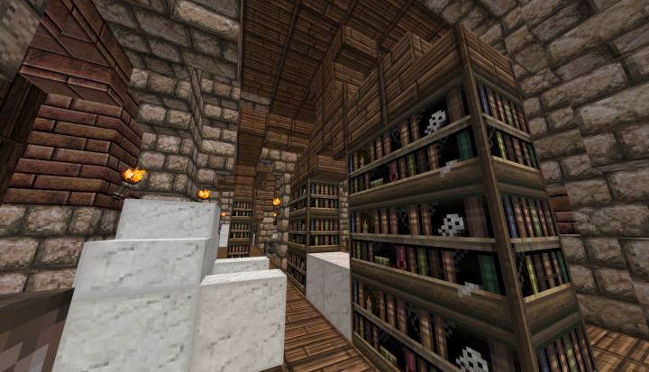 Great hall Minecraft Map