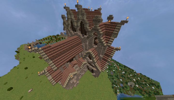 Great hall Minecraft Map