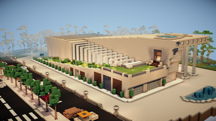 Art Deco Museum Minecraft Map