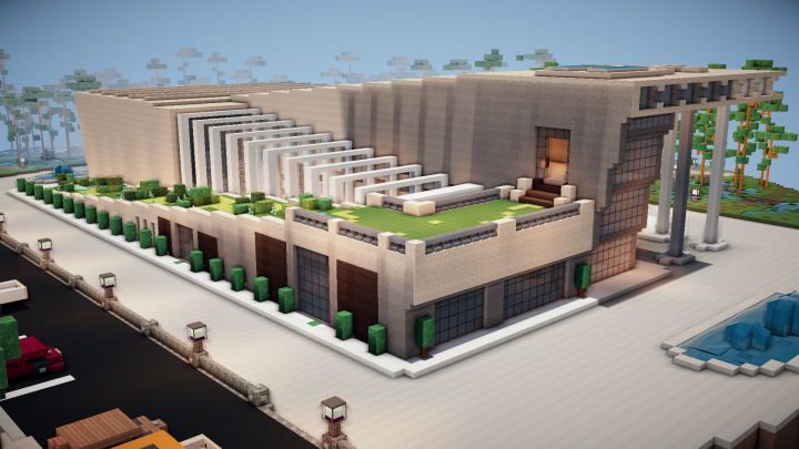 Art Deco Museum Minecraft Map