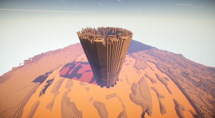 Fractal Lava World Minecraft Map