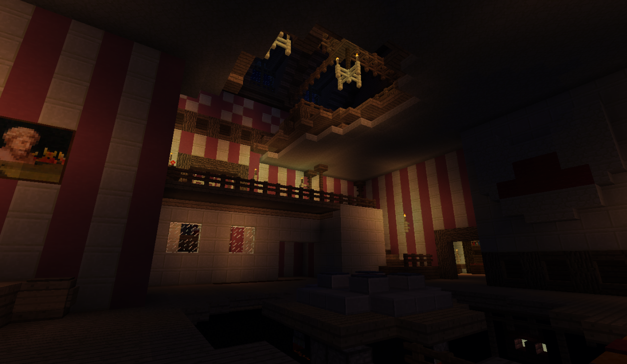 TF2 Map recreation: Mann Manor Minecraft Map