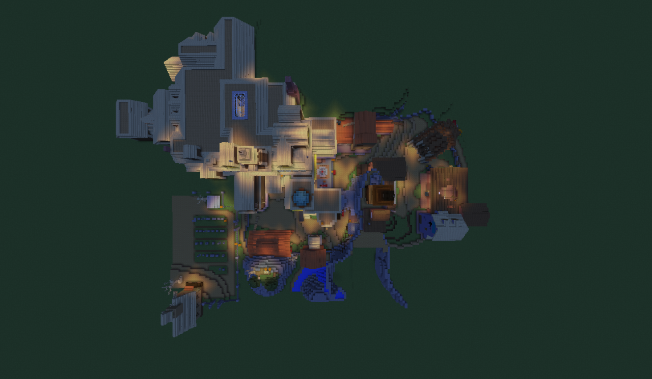 TF2 Map recreation: Mann Manor Minecraft Map