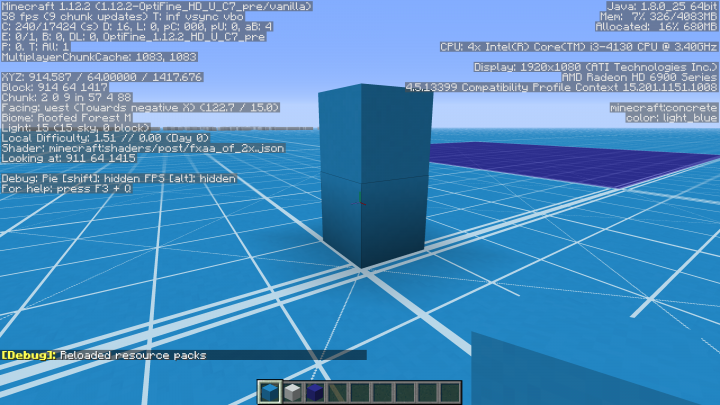 .blueprint Minecraft Texture Pack