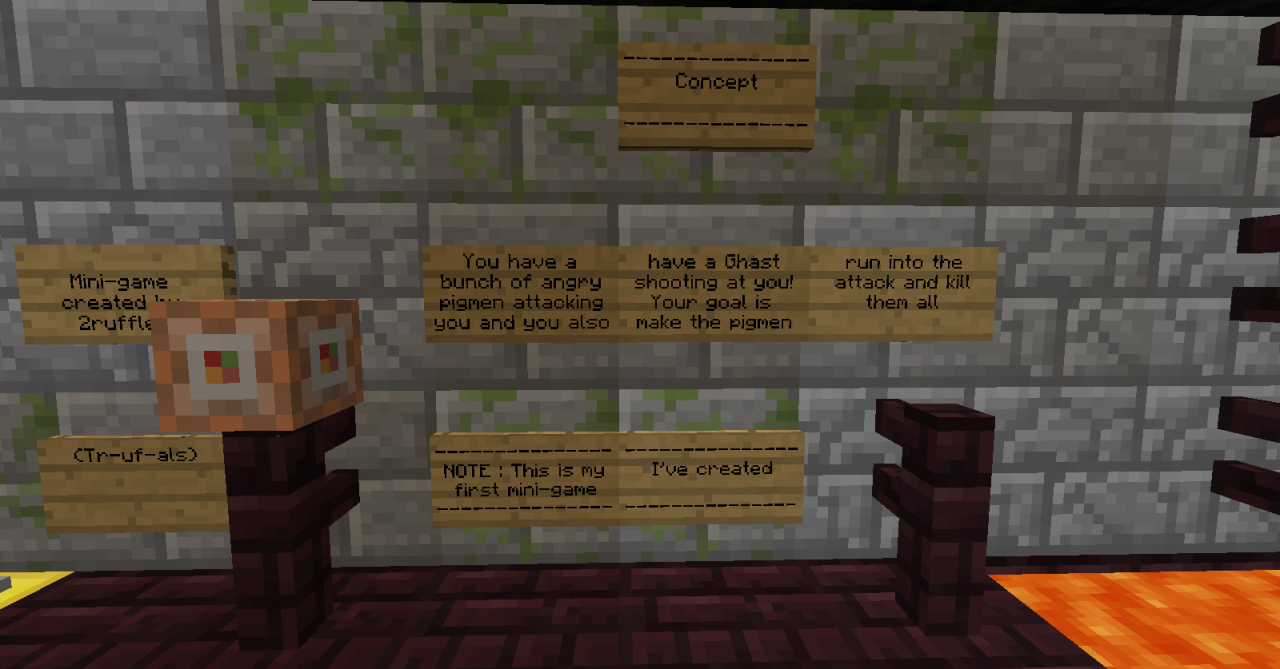 Minecraft Mini Game - Redirection (First Mini-Game) Minecraft Map