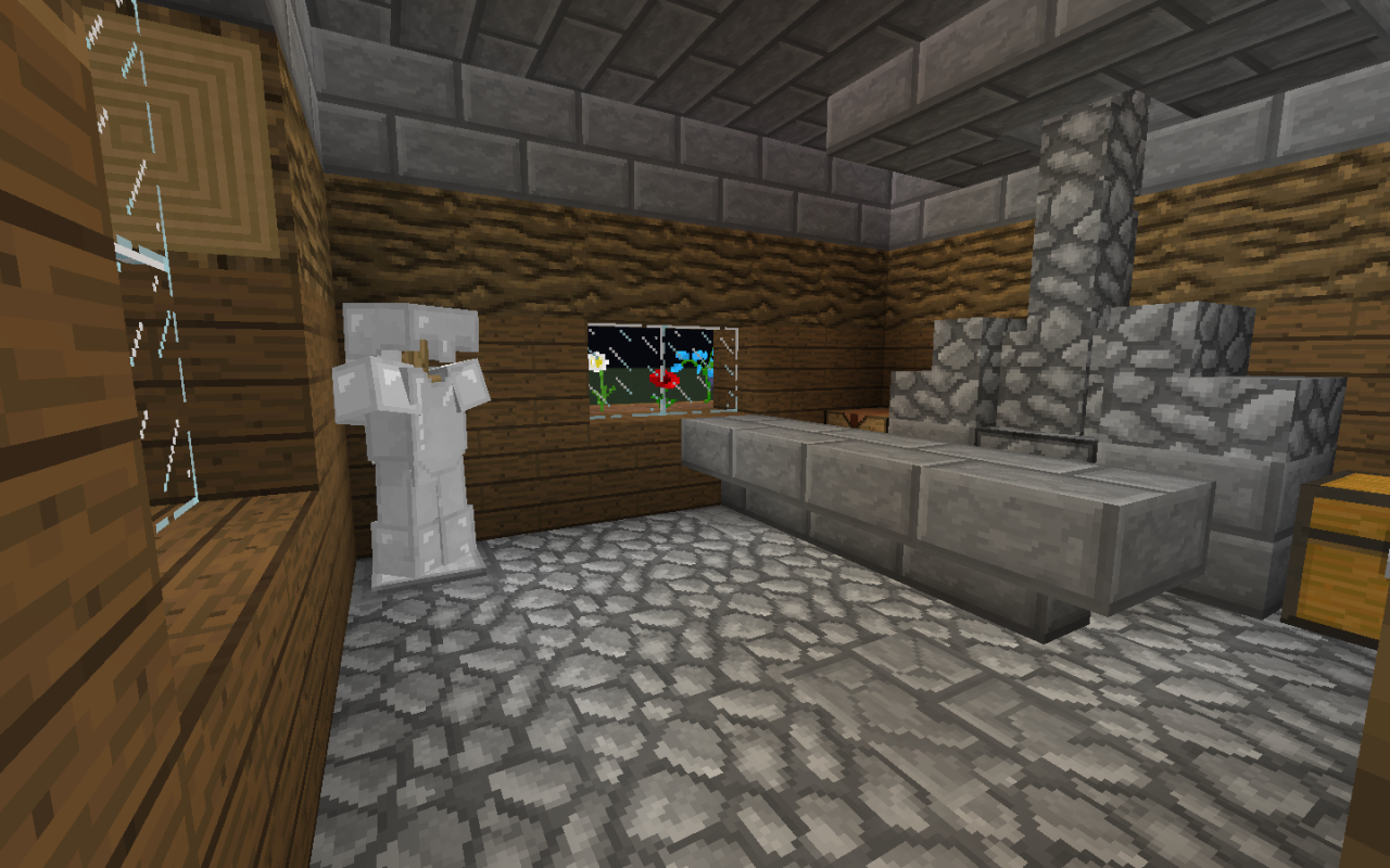 my custom blacksmith village building schematic Minecraft Map