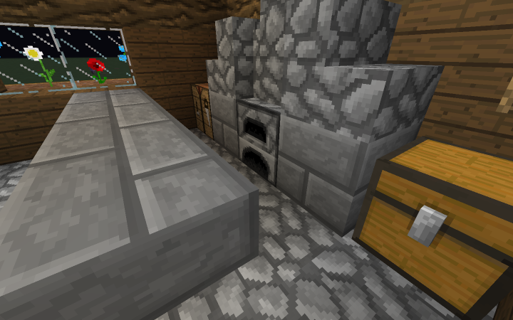 my custom blacksmith village building schematic Minecraft Map