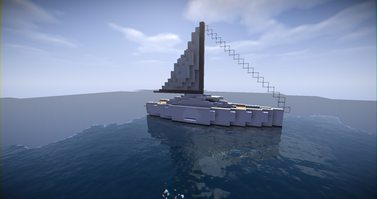 Modern Sailing Yacht (download) Minecraft Map