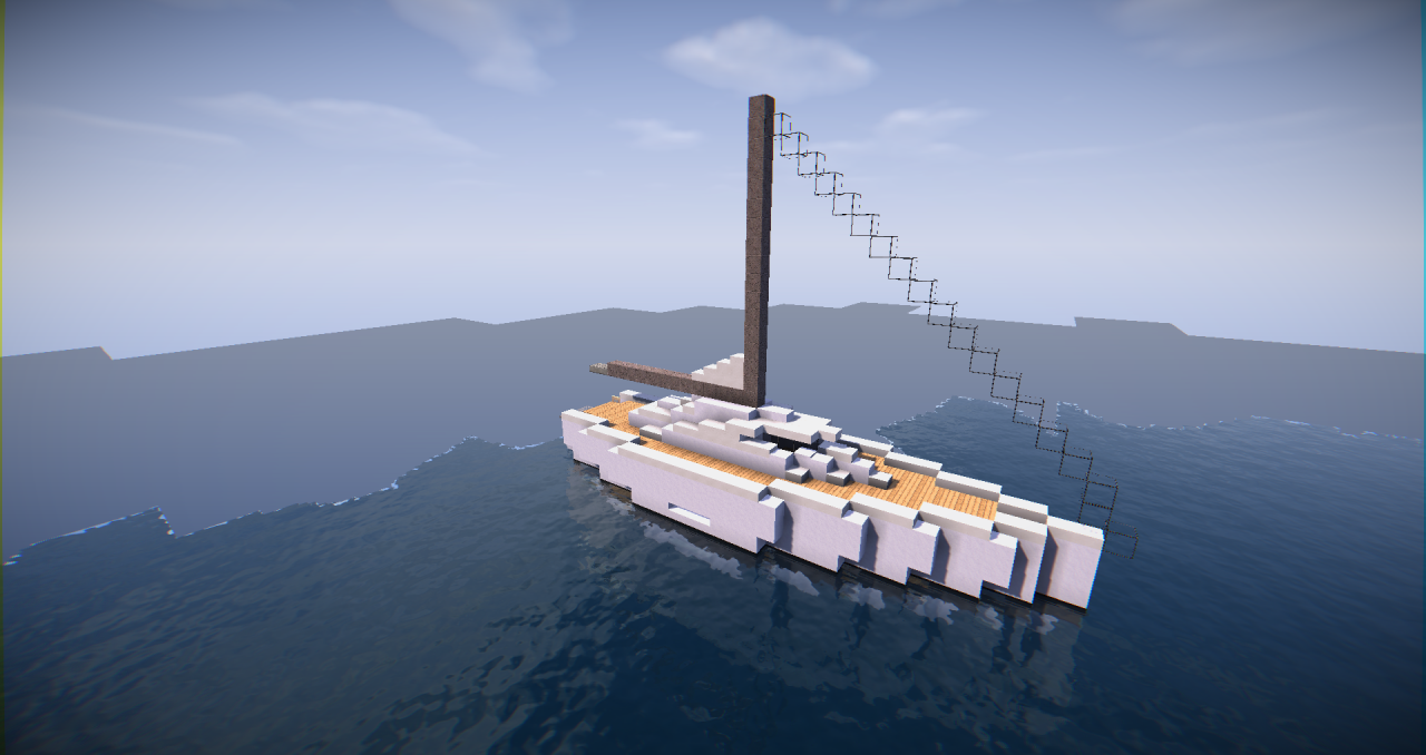 Modern Sailing Yacht (download) Minecraft Map