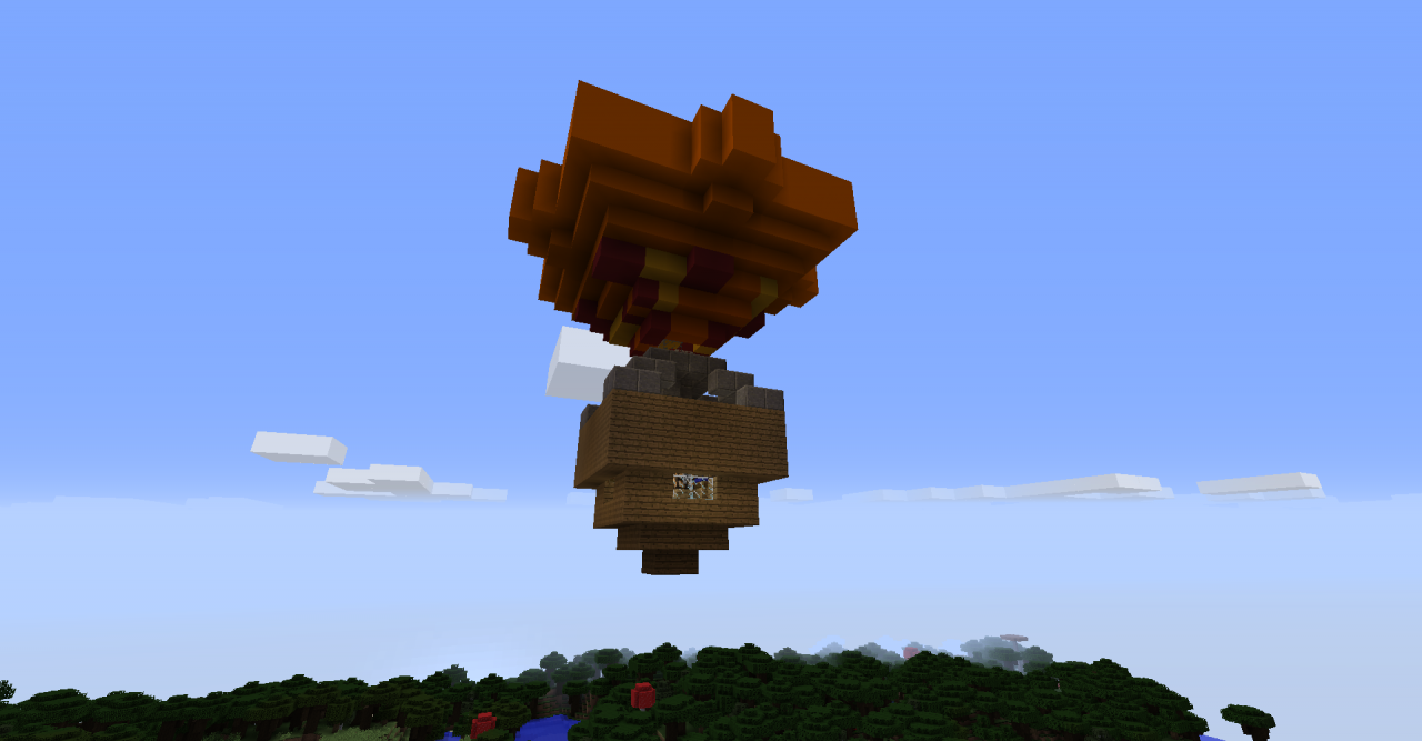 small air balloon Minecraft Map