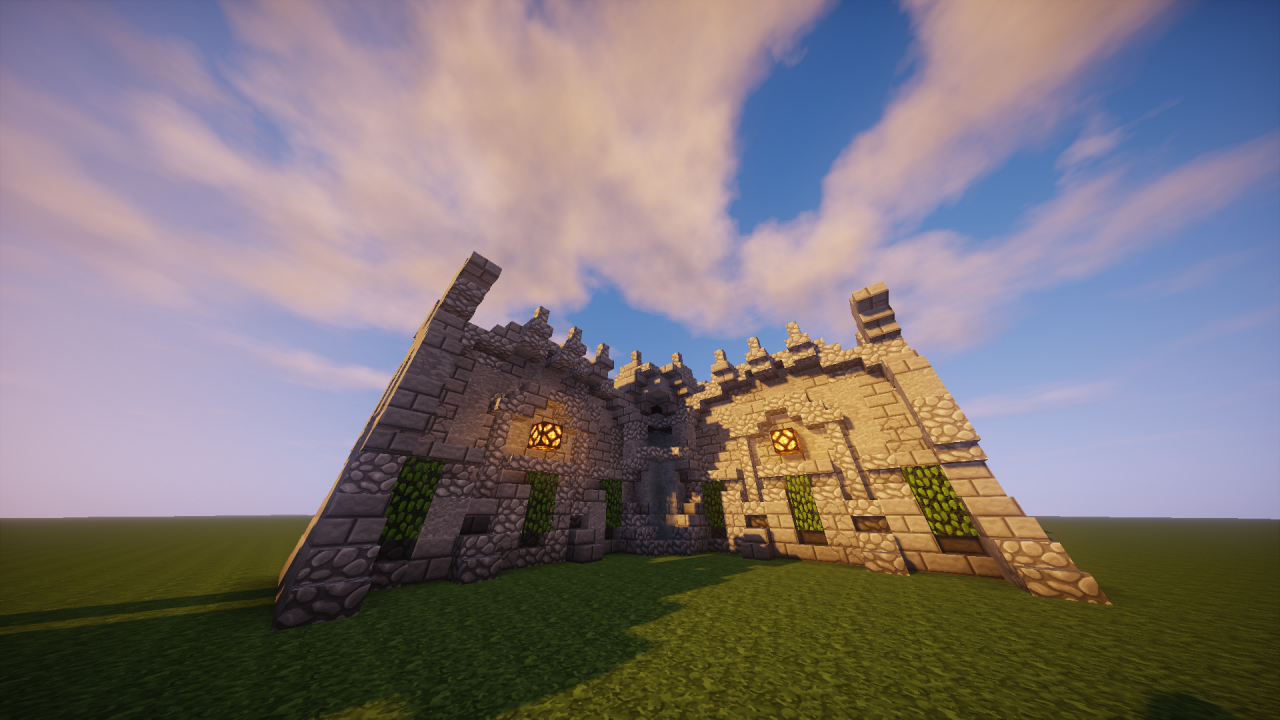Castle Walls Set (3 Pieces) Minecraft Map