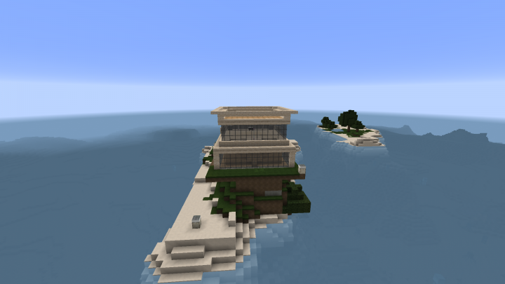 Small Private Island Minecraft Map