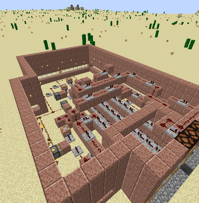 Top 6 bestest redstone creations! Minecraft Map