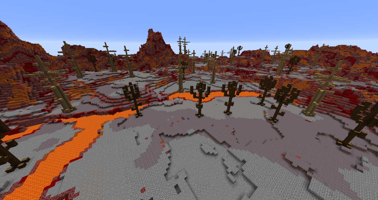 magma world Minecraft Map